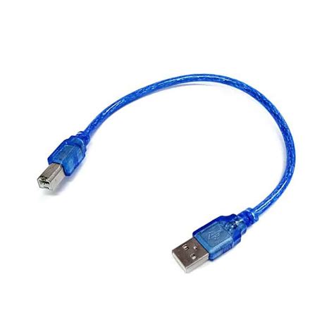USB Type B Data Cable Blue Einstronic Enterprise