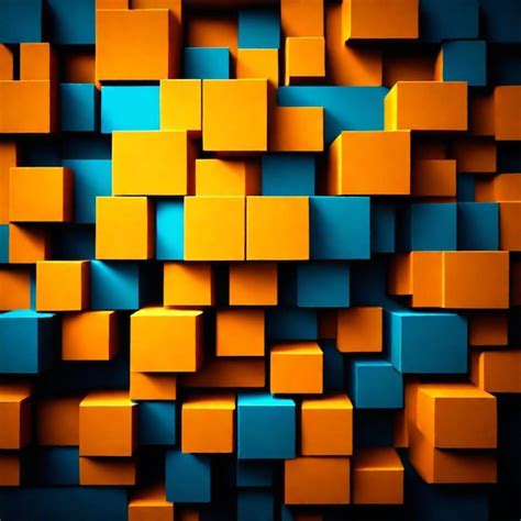 Premium Photo Voxel Art Texture Or Cube Texture Or Square Box Texture