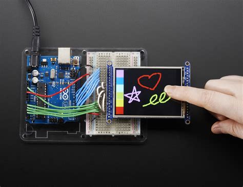 touchscreen resistive touch adafruit 3 5 320x480 color tft