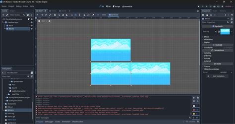 Godot 403 Parallax Background Layer Issues Godot Forums