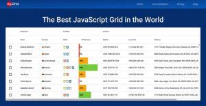 The Most Useful Javascript Data Table Libraries To Work With