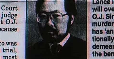 Lance Ito Where Is The Judge In Oj Simpson Case Today