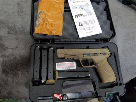 Gunlistings Org Pistols BNIB Unfired SW M P FDE W Apex Trigger Kit Mags