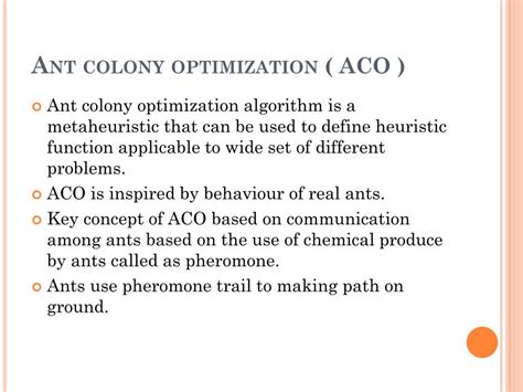 Ppt Parallel Implementation Of Ant Colony Optimization On Traveling Salesman Problem