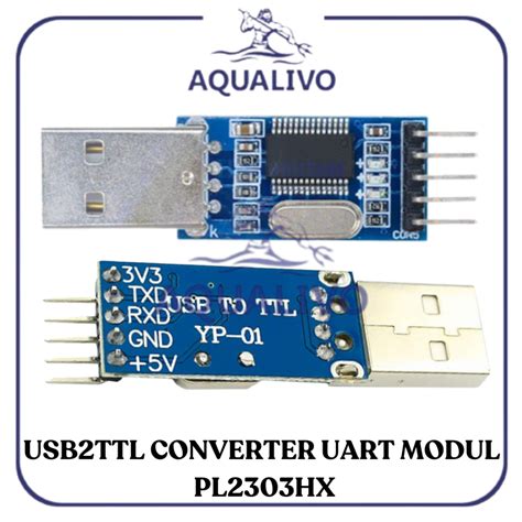 Jual Usb To Ttl Pl2303 Serial Rs232 Converter Pl2303hx Module Pl 2303 Adapter Shopee Indonesia