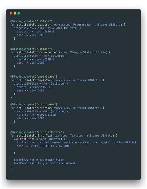 Simplifying Ui States With Kotlin Sealed Classes And Data Binding By