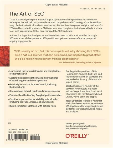 The Art Of Seo By Eric Enge Bookshelf Pk Pakistan