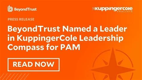 Brett Skinner On Linkedin Beyondtrust Again Named A Leader In Kuppingercole… Beyondtrust