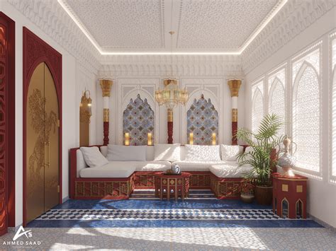 Arabic Style Interior Design Behance