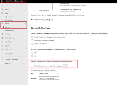 How Long Do Specific People Links In Sharepoint Last Microsoft Qanda