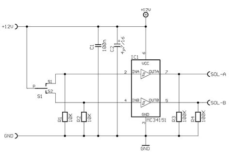Latching Solinoid Capacitor Driver Electronics Forum Circuits