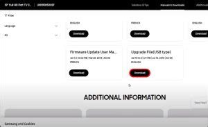 How To Update Your Samsung TV S Firmware Through USB