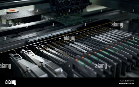 Automated Technology Industrial Robotic Manufacturing Concept