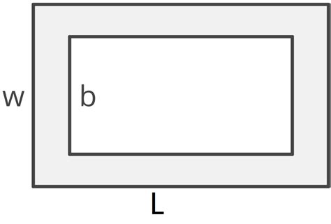 Rectangular Border Flooring Calculator
