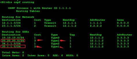 实验篇 ospf外部路由的type 1和type 2的区别 腾讯云开发者社区 腾讯云