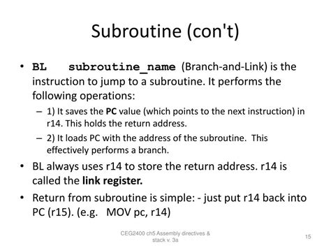 PPT Chapter ARM Assembly Directives And The Use Of Stack PowerPoint Presentation ID