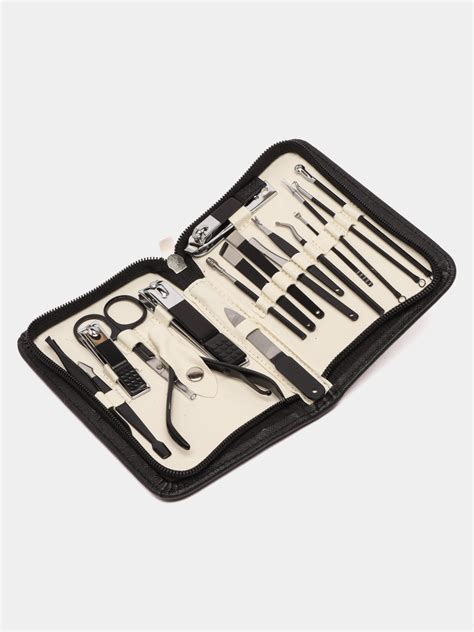 Профессиональный набор для маникюра и педикюра 18 предметов купить по низким ценам в интернет