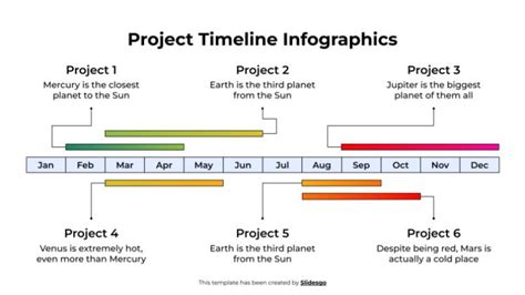 Project Timeline Infographics Presentation
