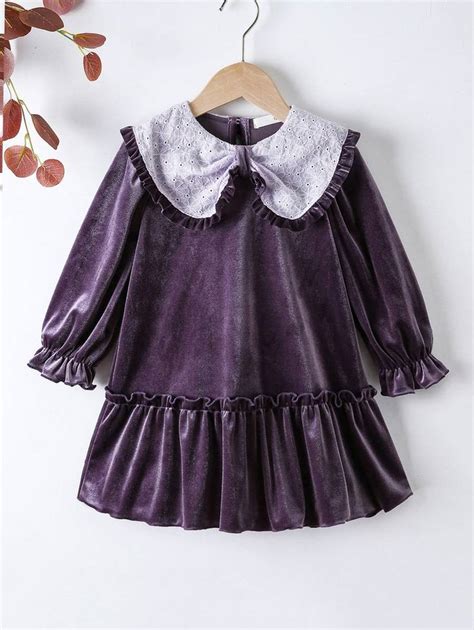 مدل پیراهن مخمل دخترانه؛ پیراهن های بامزه برای دختر خانم های دوست داشتنی