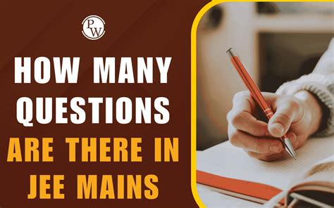 How Many Questions Are There In JEE Mains For Paper 1 And 2