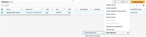 Improve Application Resiliency With Amazon Ebs Volume Metrics And Aws Fault Injection Simulator