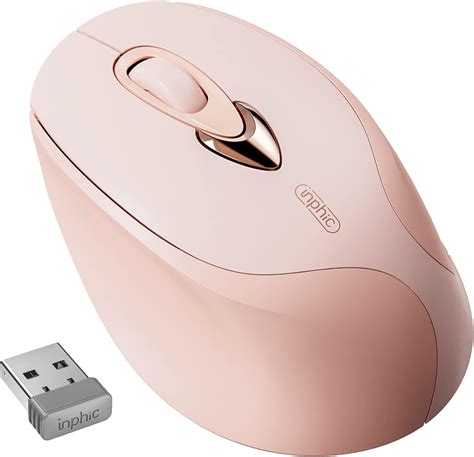 Inphic Bluetooth Mouse Rechargeable Wireless Mouse Multi Device Tri