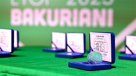 ოლიმპიურ ფესტივალ „ბაკურიანი 2025“ ს საკოლექციო მონეტა მიეძღვნა 09 02 2025 ს Sputnik საქართველო