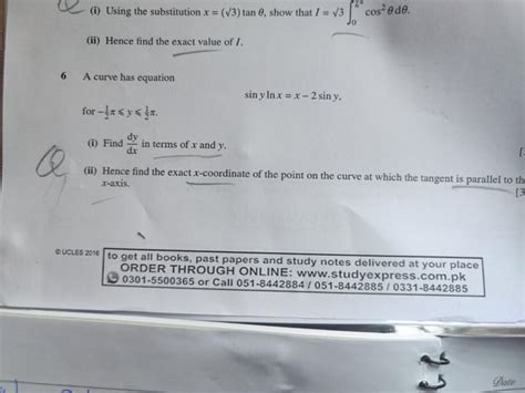 Kindly Show Me Solved Solution Ralevelmaths