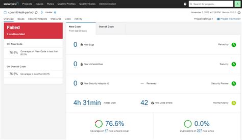 Getting Errors For Newcode Metrics While Using Web Apis Sonarqube Server Community Build