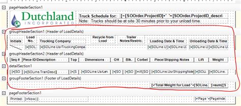 Help With Grouping In A Report • Acumatica Report Designer • Acumatica