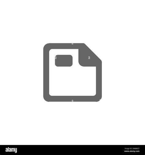 File Marker Flat Icon Graphic Resource Template Vector Illustration Stock Vector Image Art