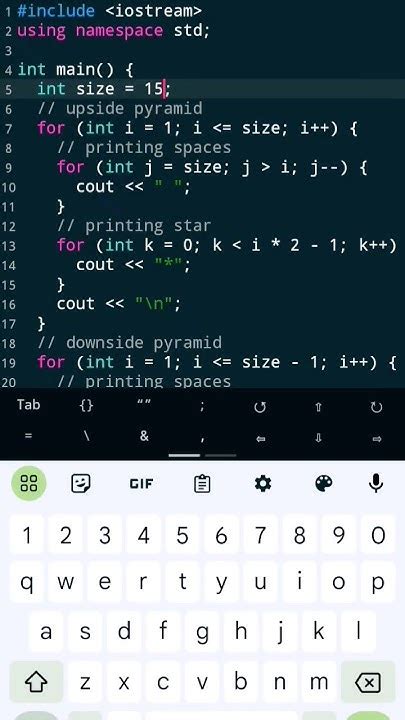 Pattern 312 Shorts Coding Computerprogramming Subscribe