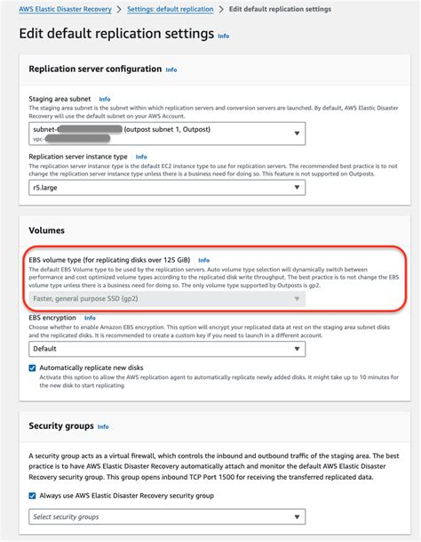Working With Aws Drs And Aws Outposts Aws Elastic Disaster Recovery