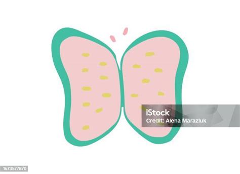 나비 낙서 벡터입니다 밝은 곤충 트렌디한 스타일의 나비 실루엣 스티커 문신 엽서 벡터 그림 0명에 대한 스톡 벡터 아트 및 기타 이미지 Istock