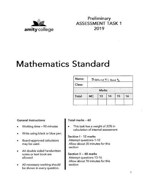 2019 11mat Sta 2 Task 01 Solutions Pdf