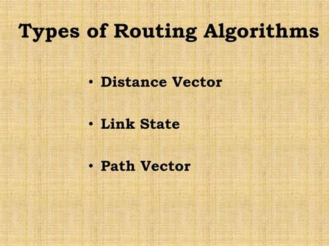 Routing Algorithms Pptx Computer Networking Computing