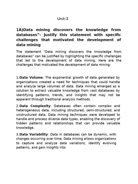 Unit 3 Dmdw Pdf Statistical Classification Machine Learning