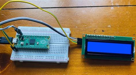 Billboard Scrolling With Lcd Display And Raspberry Pi Pico