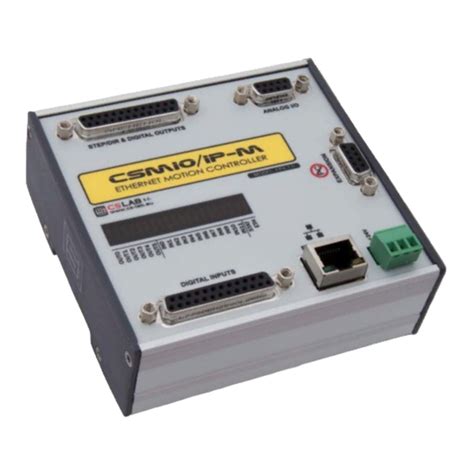 CS LAB CSMIO IP M USER MANUAL Pdf Download ManualsLib