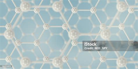 분자는 육각형 시스템 탄소의 개념에에서 연결 3 차원 일러스트 레이 션 나노입자에 대한 스톡 사진 및 기타 이미지 나노입자 그래핀 테크놀로지 Istock