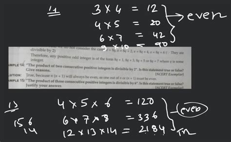 Divisible By 2 Therefore Any Positive Odd Integer Is Of The Form 8 Q1