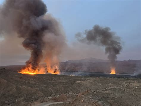 Several Agencies Battling Nevada Wildfire That Has Consumed About 700 Acres