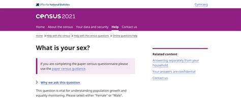 Sex In The Census Lgb Alliance Uk