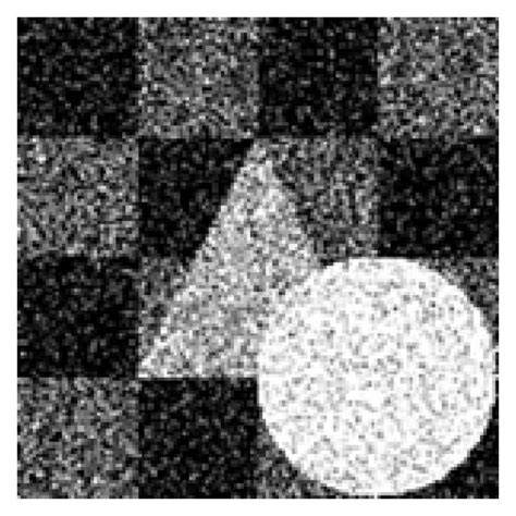 Segmentation Results Of A Synthetic Noise Image A The Synthetic