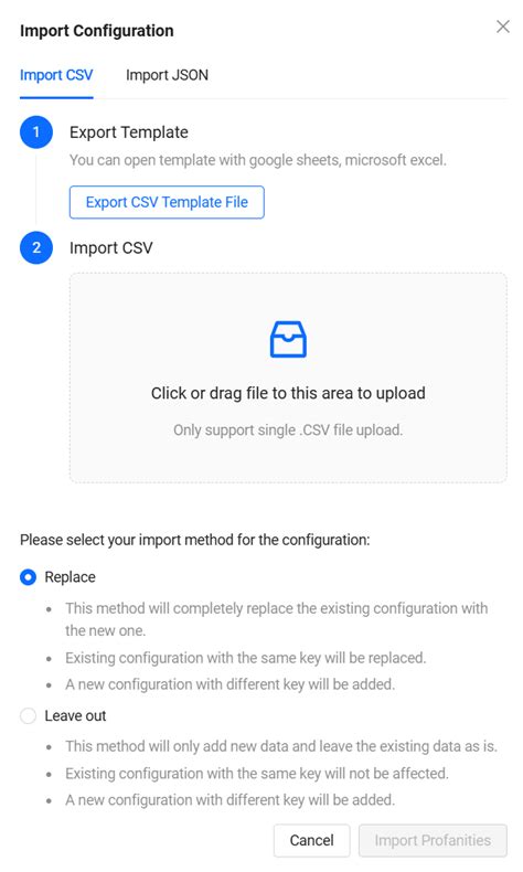 Default Profanity Filter Configuration Accelbyte Documentation