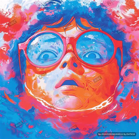 Ai创作图夸张人物插画 独特个性创新插画插图 扭曲人像插画 个性夸张海报 躁点插画 人物夸张设计 国外插画 人物情绪插画 酷帅潮流插画 创意插画时尚泼墨画 潮流酷帅颓废插画 欧美国外插画 夸张