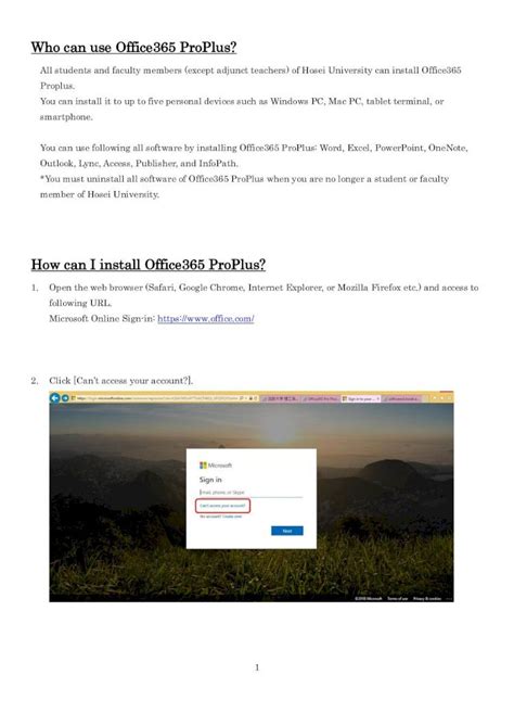 PDF How Can I Install Office ProPlus Click Install Office Apps Pulldown Menu And