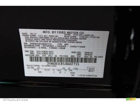 2018 Flex Color Code G1 For Shadow Black Photo 123925366