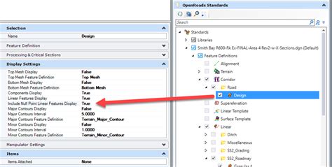 Openroads Opensite Points Missing In Cross Section Gradebook Report Communities