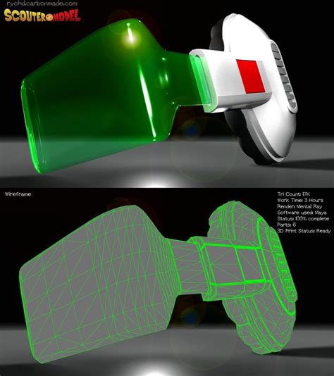 Artstation Scouter 3d Model